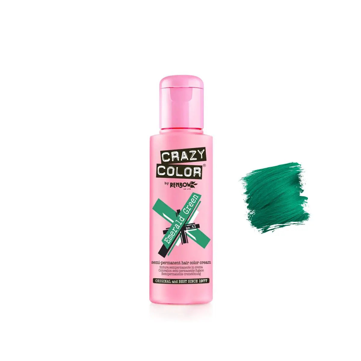 Emerald Green no.53 - CRAZY COLOR - www.magicafro.fr